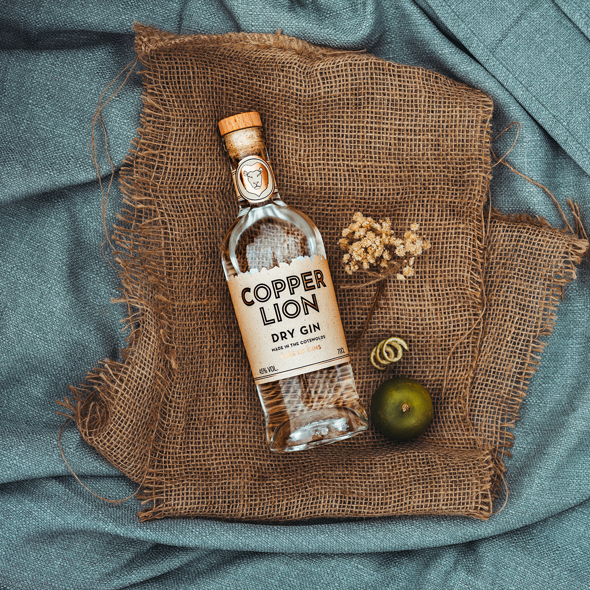 Copper Lion Dry Gin 70cl