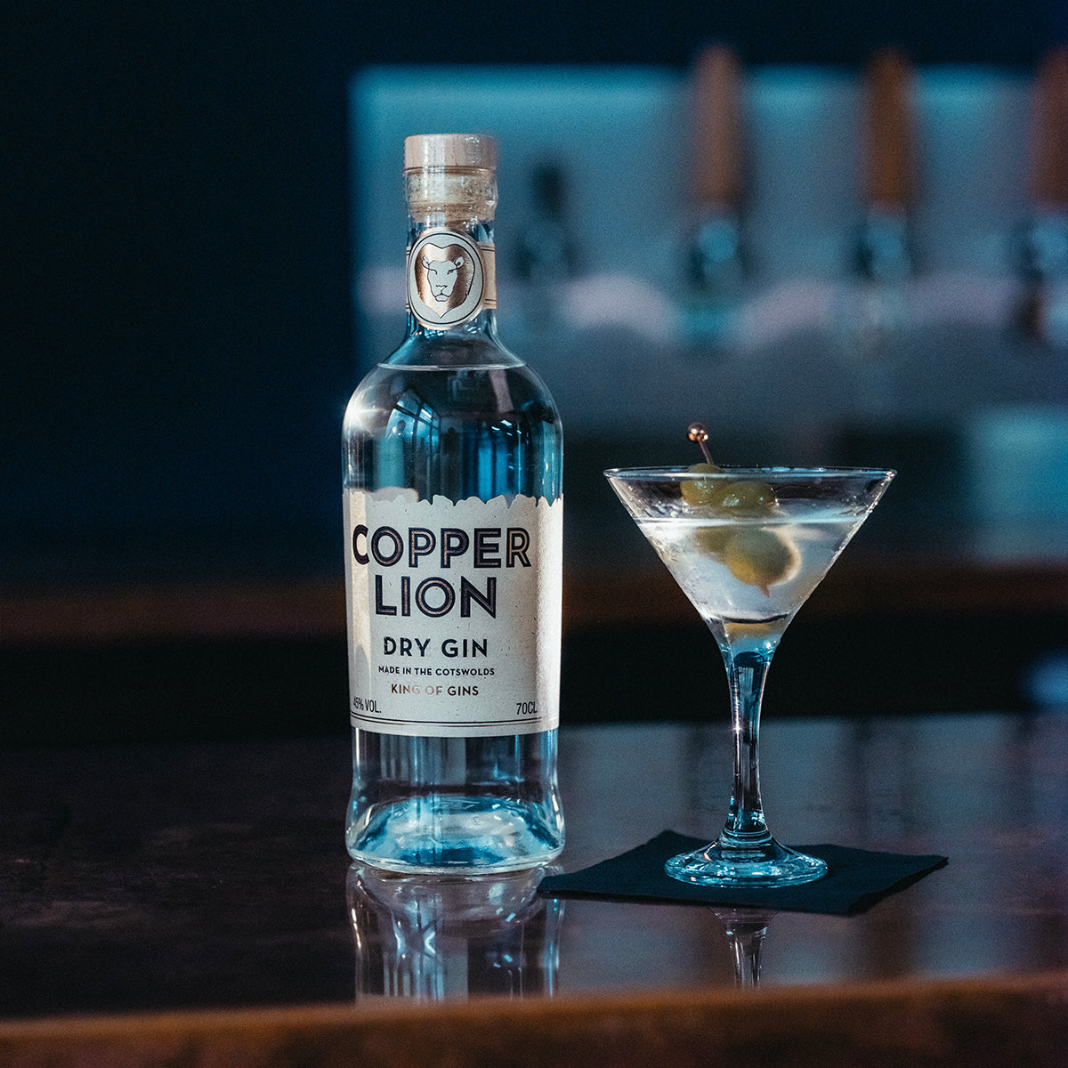 Copper Lion Dry Gin 70cl